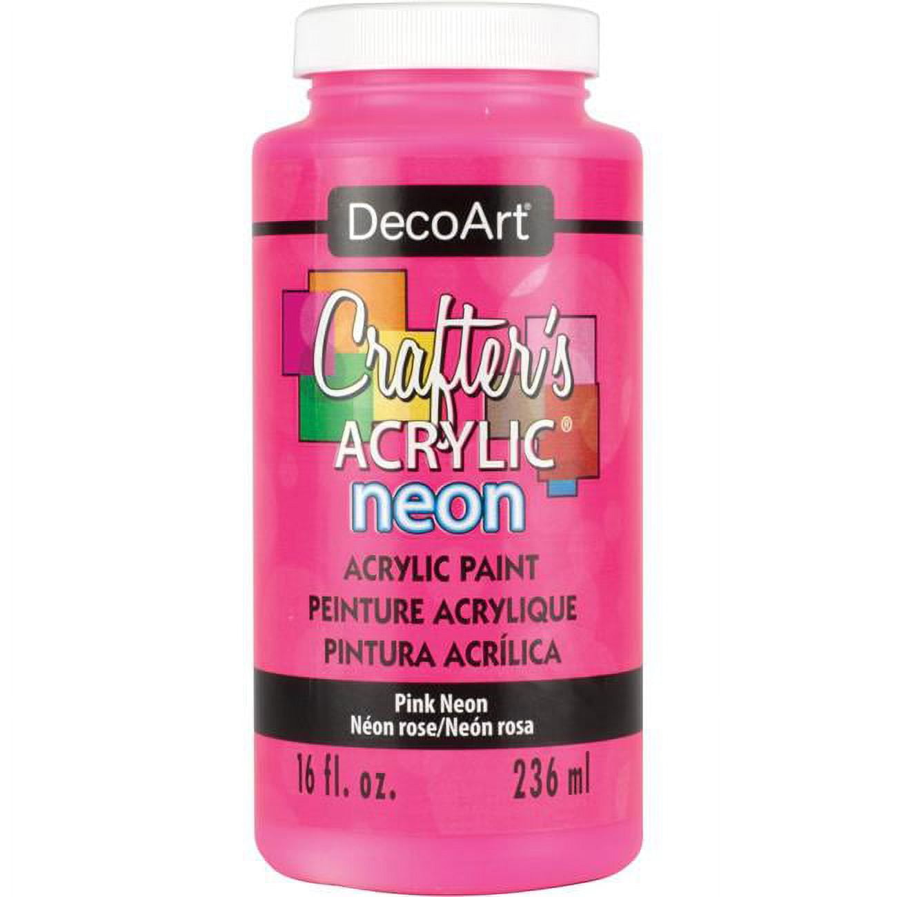 Deco Art Pink Neon - Walmart.com