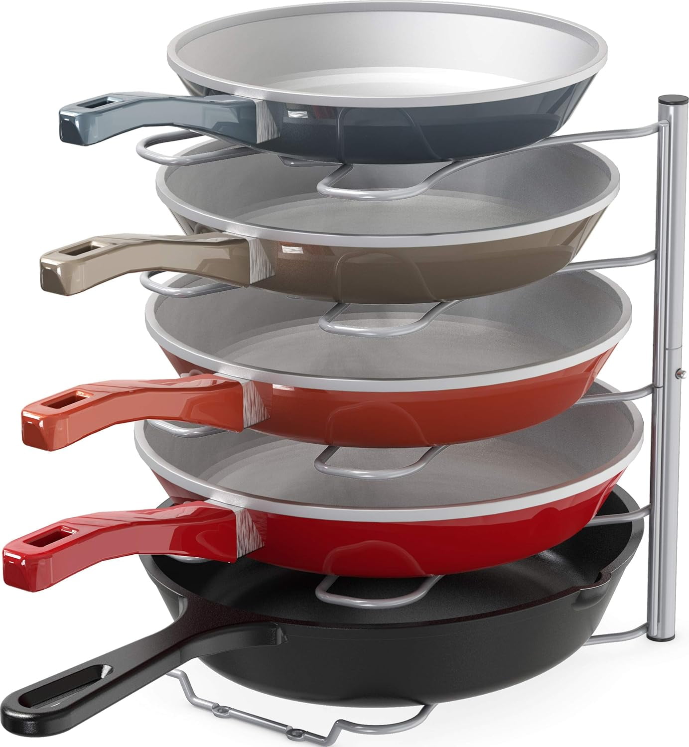 Deco Brothers Pan Organizer Rack – Bronze Kitchen Cabinet & Counter Pan ...