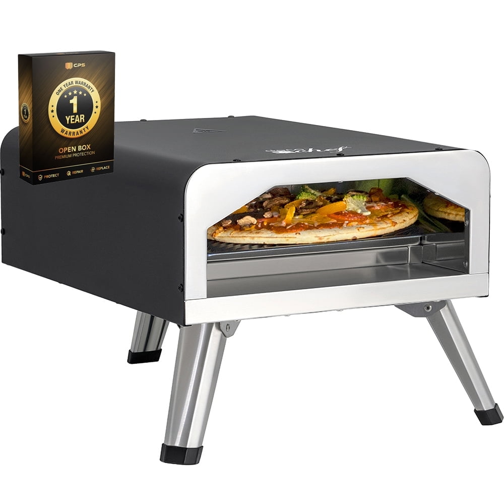 Open Box Deco Chef EPZ03BLK Electric Pizza Oven with 12" 2-in-1 Pizza ...