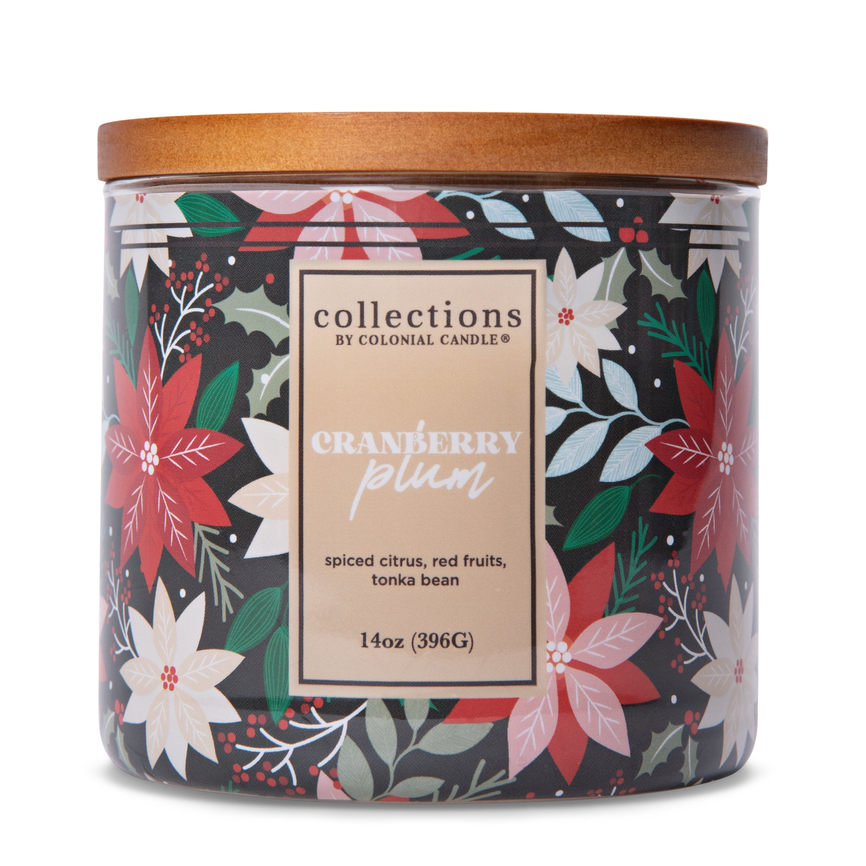 Deco Collection by Colonial Candle, Cranberry Plum Scented Jar Candle ...