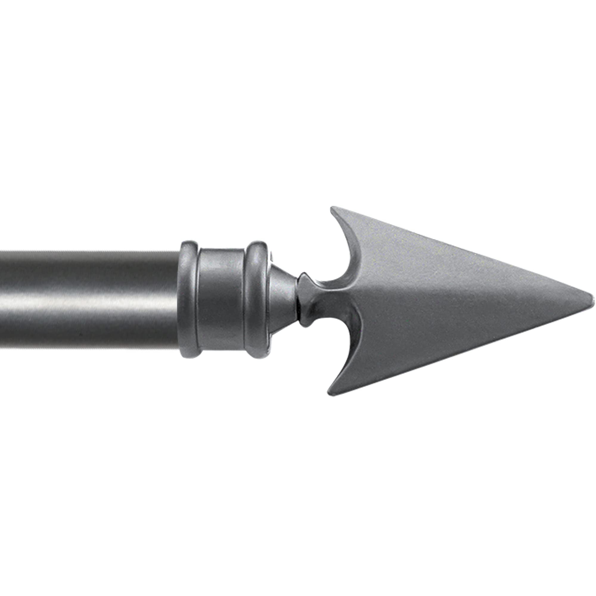 Deco Essential 36 to 66 Inches Adjustable Curtain Rod for Windows with ...