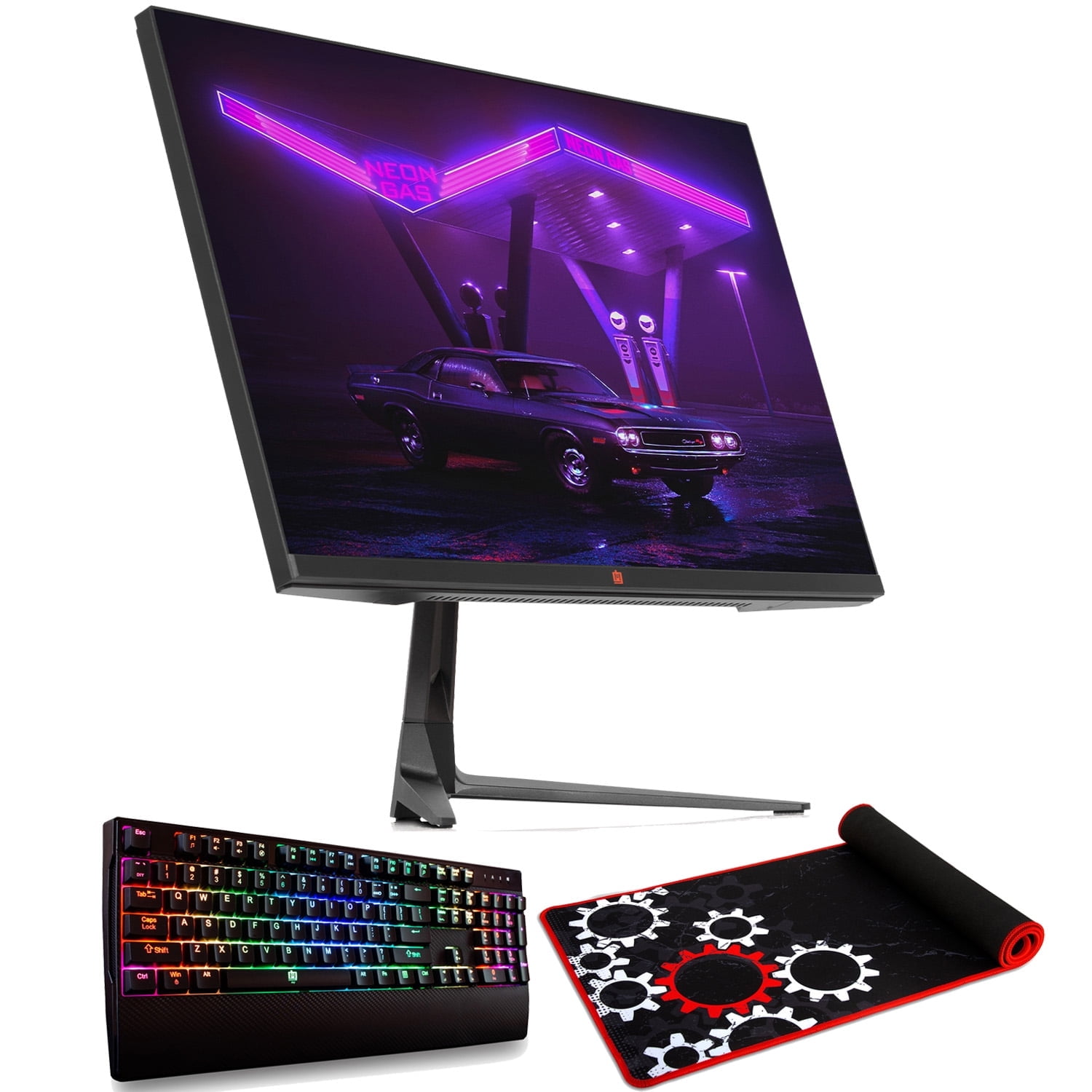Deco Gear 25" Ultrawide LED Gaming Monitor + Bonus Mechanical Keyboard ...