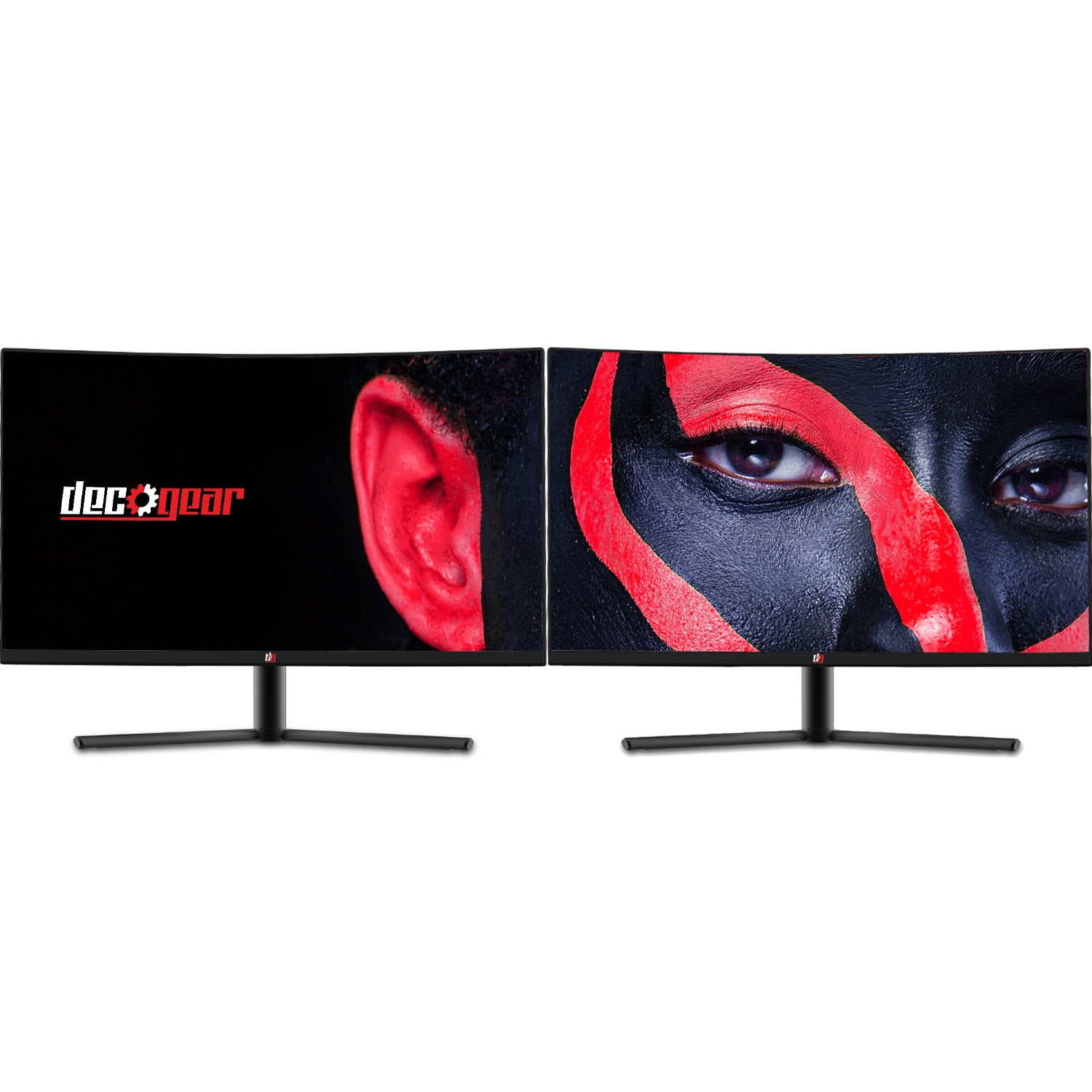 Deco Gear 27-Inch 2560x1440 HDR 400 Color Accurate Curved Gaming ...