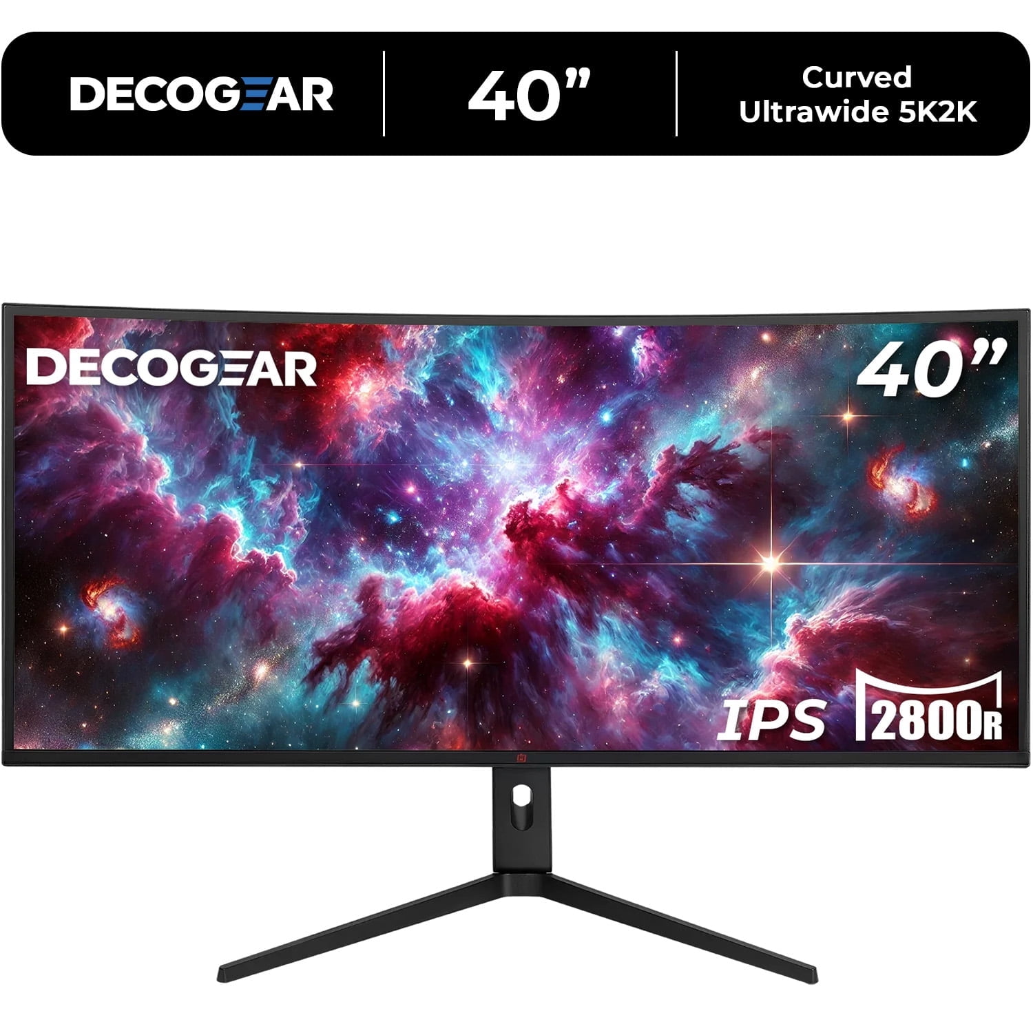 Deco Gear Gaming Computer Monitor, 40” Curved Ultrawide IPS, 5K2K ...