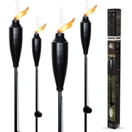 TIKI® Brand 65-Inch Urban Metal Torch 4-in-1 Bronze - Walmart.com