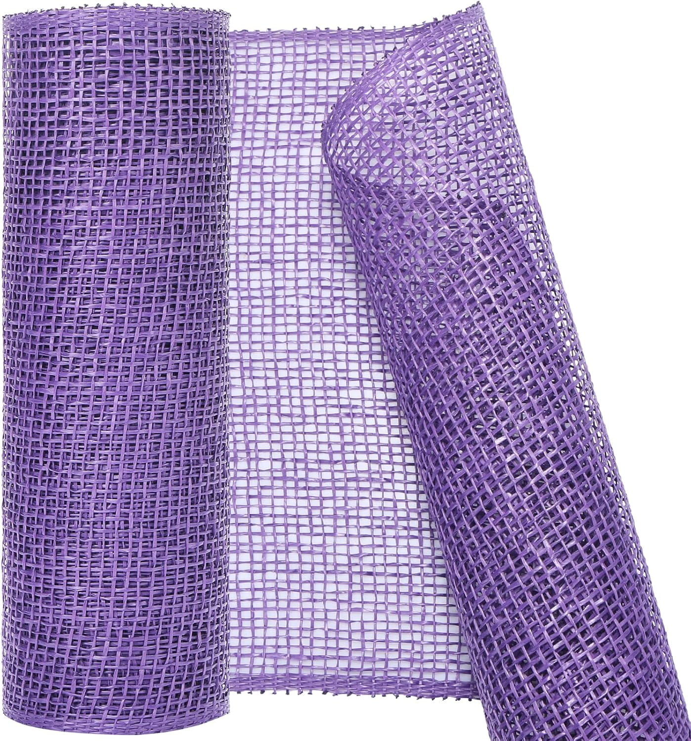 Deco Mesh 10 Inch x 15 Feet Decor Mesh Ribbon Imitation Burlap Deco ...