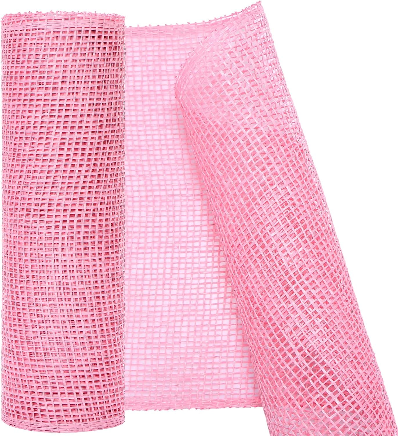 Deco Mesh 10 Inch x 15 Feet Decor Mesh Ribbon Imitation Burlap Deco ...