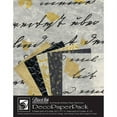 Deco Paper Pack By Black Ink Papers-Ebony & Ivory, Pk 2, Graphic ...