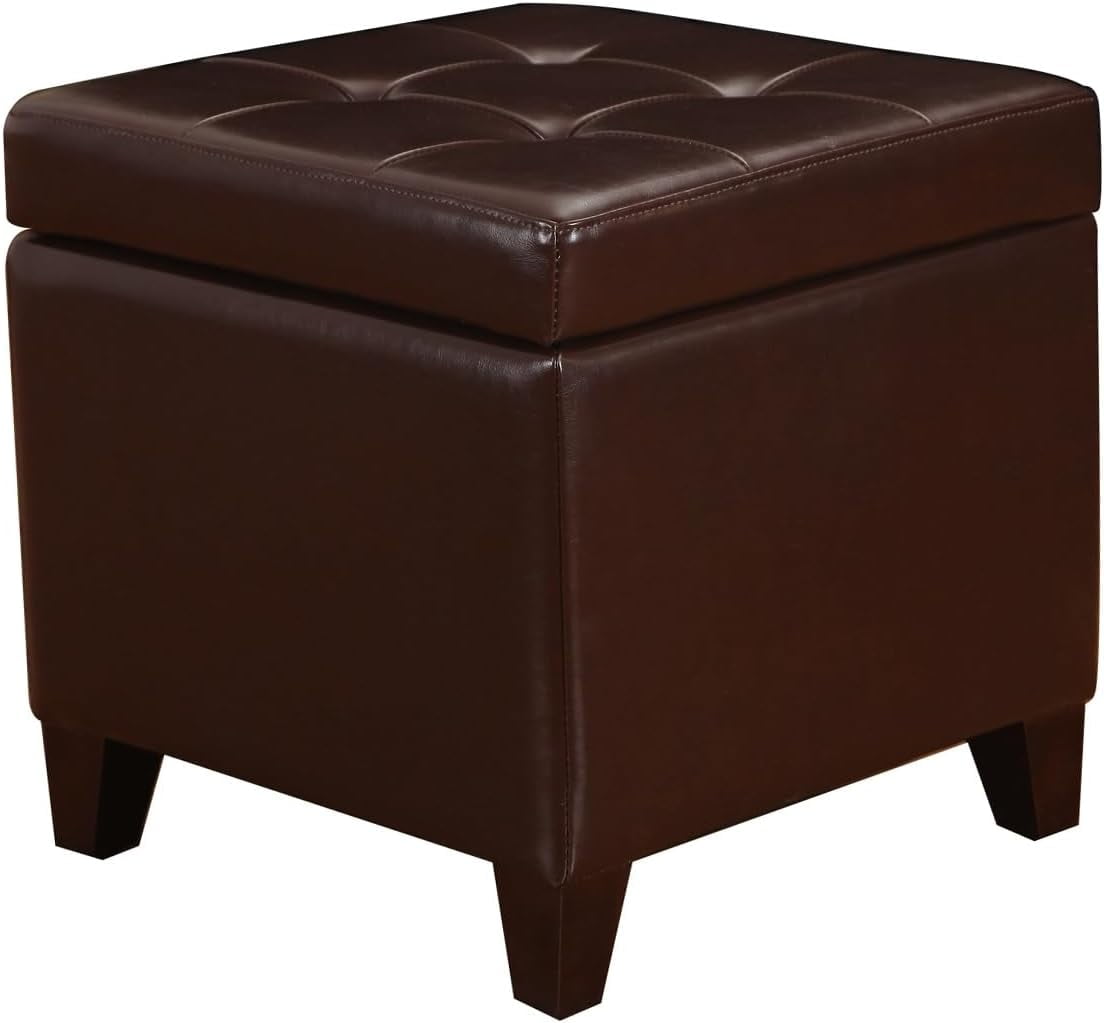 Deco Storage Ottoman 19 inches high - Storage Ottoman Square - Storage ...