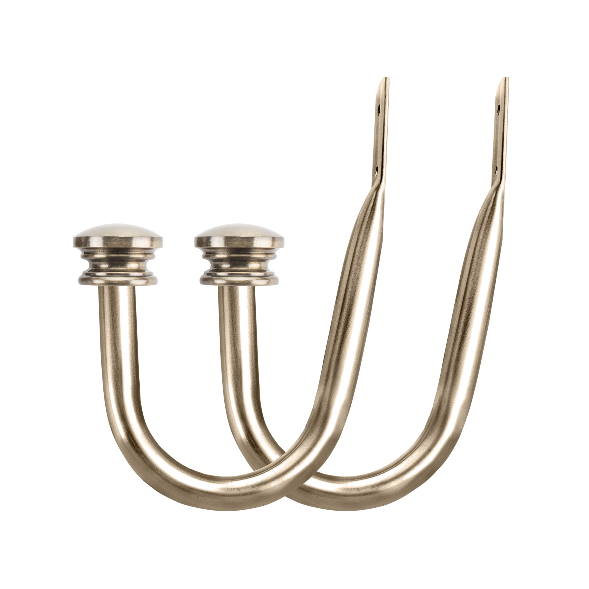 Deco Window 2 Pcs Curtain Holdback for Curtains Wall Mounted Metal ...