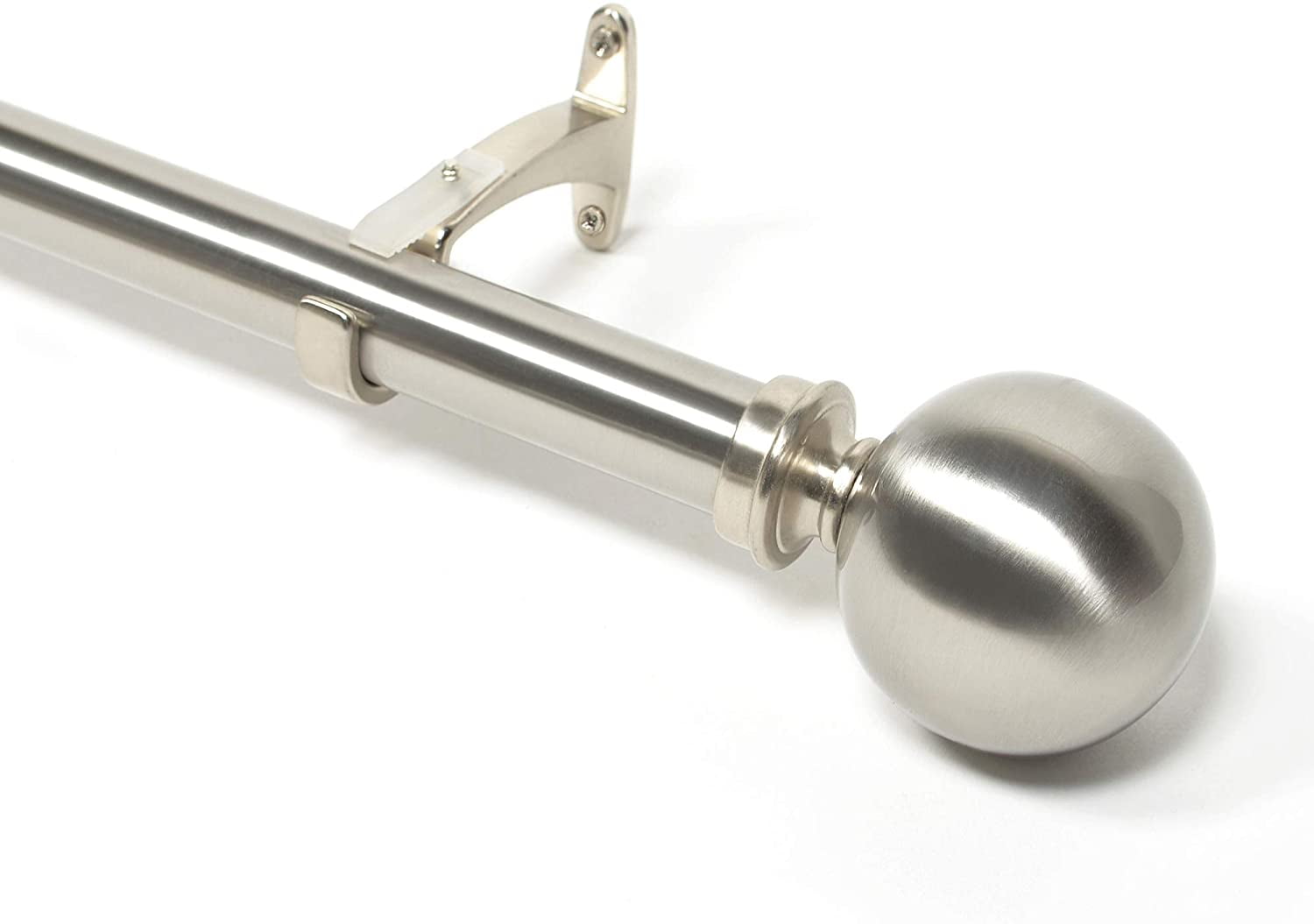 Deco Window 36 to 66 Inches Adjustable Curtain Rod for Windows with ...