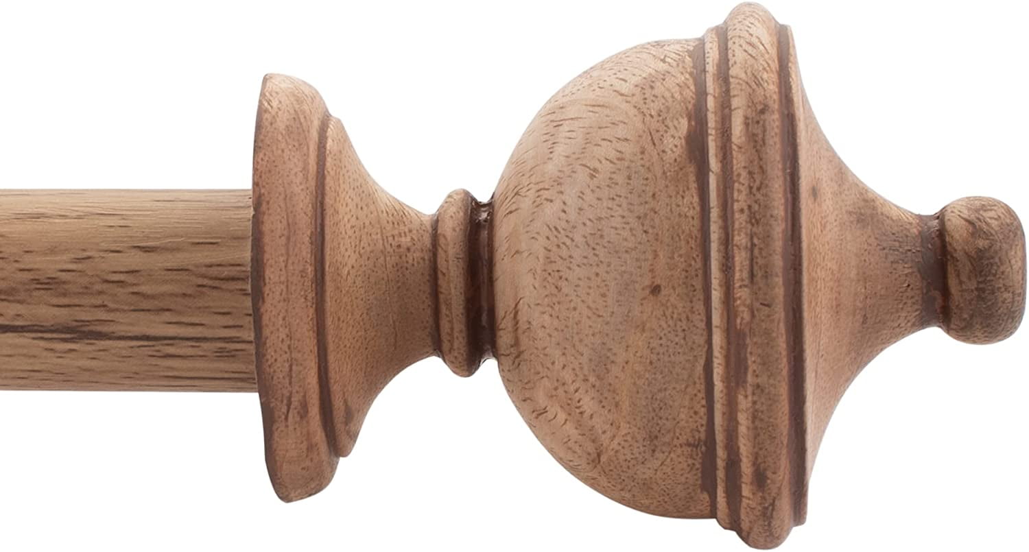 Deco Window 36 to 66 inches Extendable Curtain Rod For Windows with ...