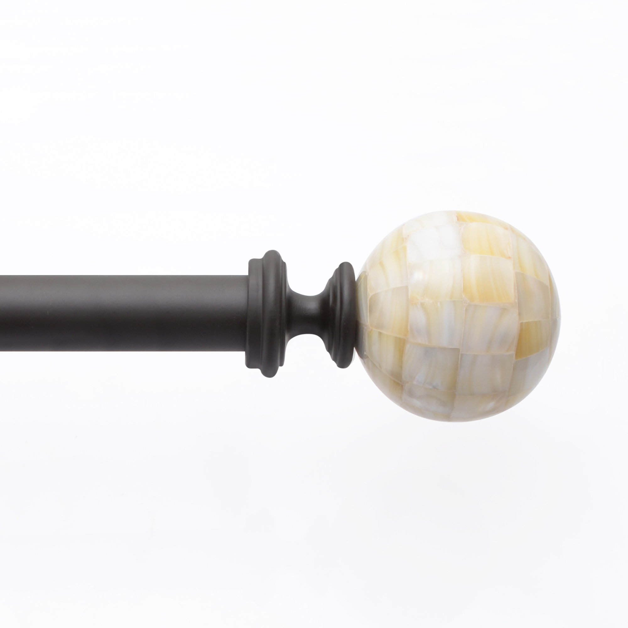 Deco Window 36 to 66 inches Extendable Curtain Rod for Windows with MOP ...