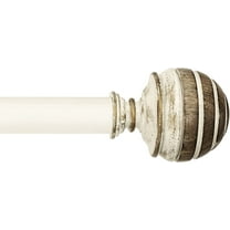 Deco Window Living Room Decorative Set: 36-66 inches Adjustable Curtain ...