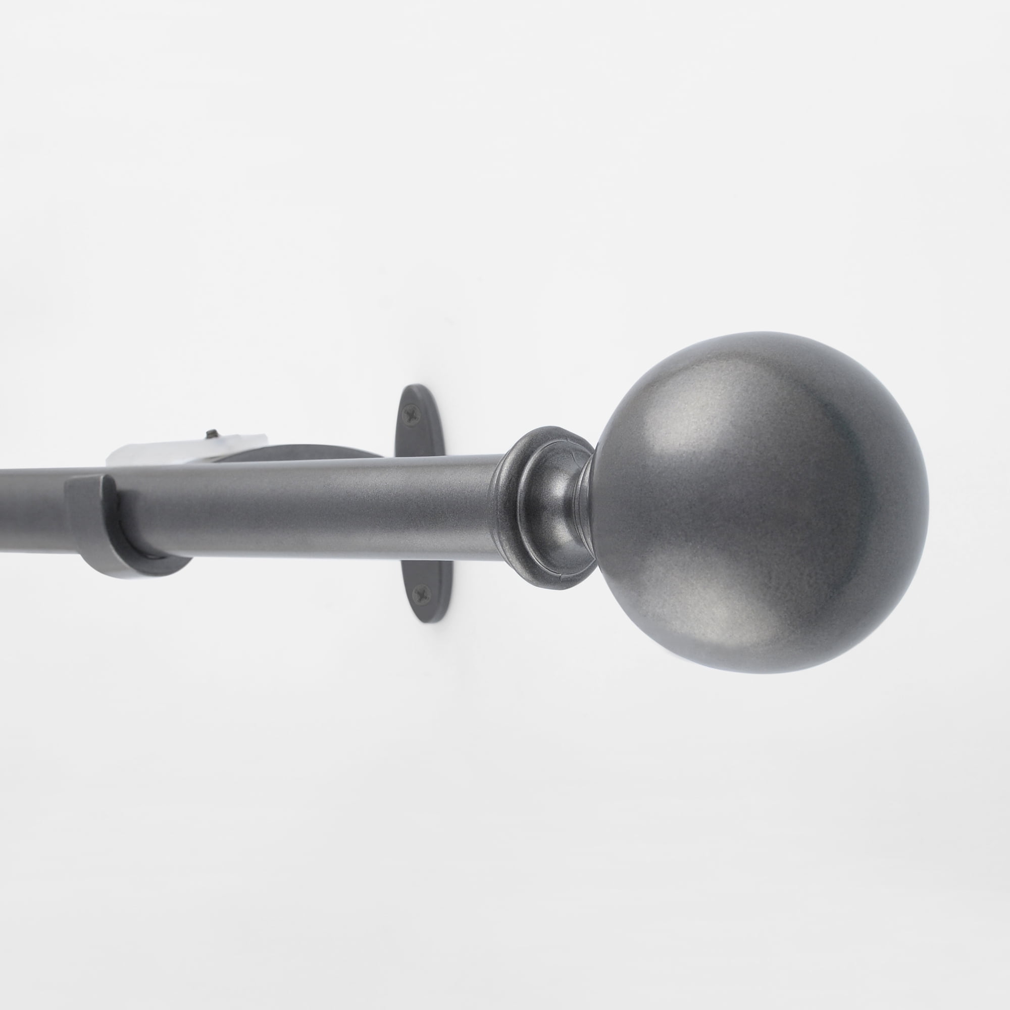 Deco Window 72 to 144 Inches Adjustable Curtain Rod for Windows with ...