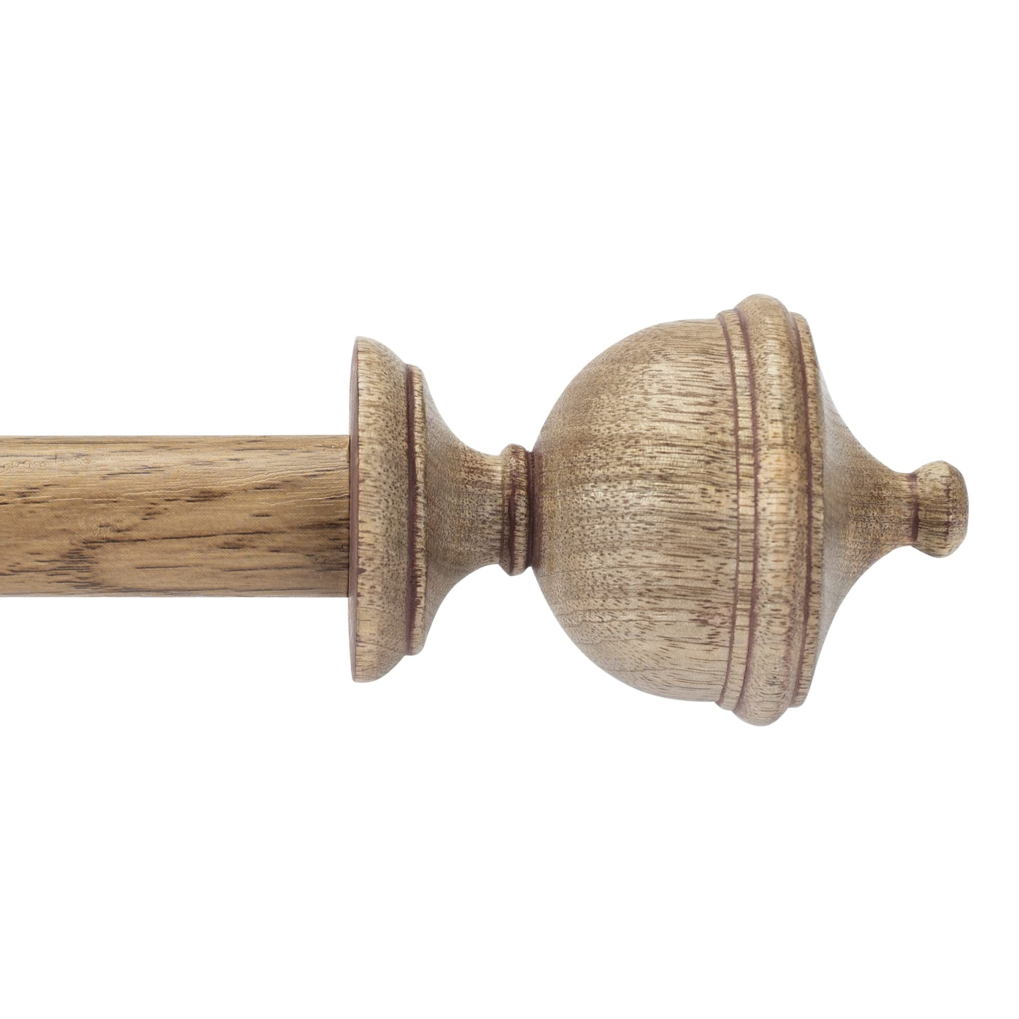 Deco Window 72 to 144 Inches Adjustable Curtain Rod for Windows with ...