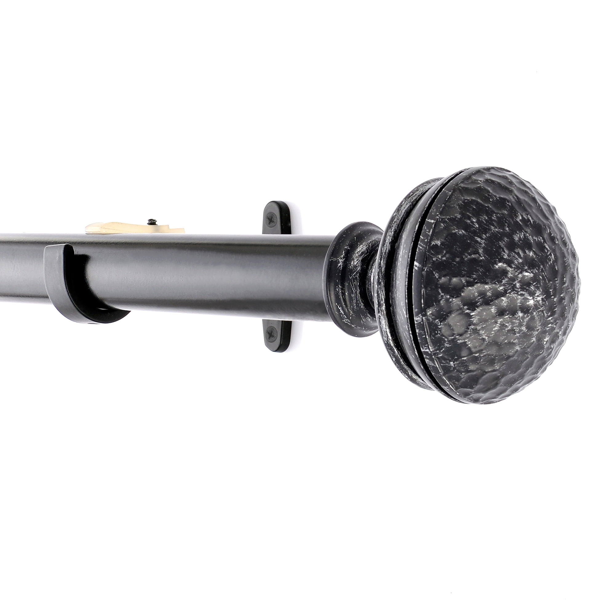 Deco Window 72 to 144 Inches Adjustable Curtain Rod for windows with ...