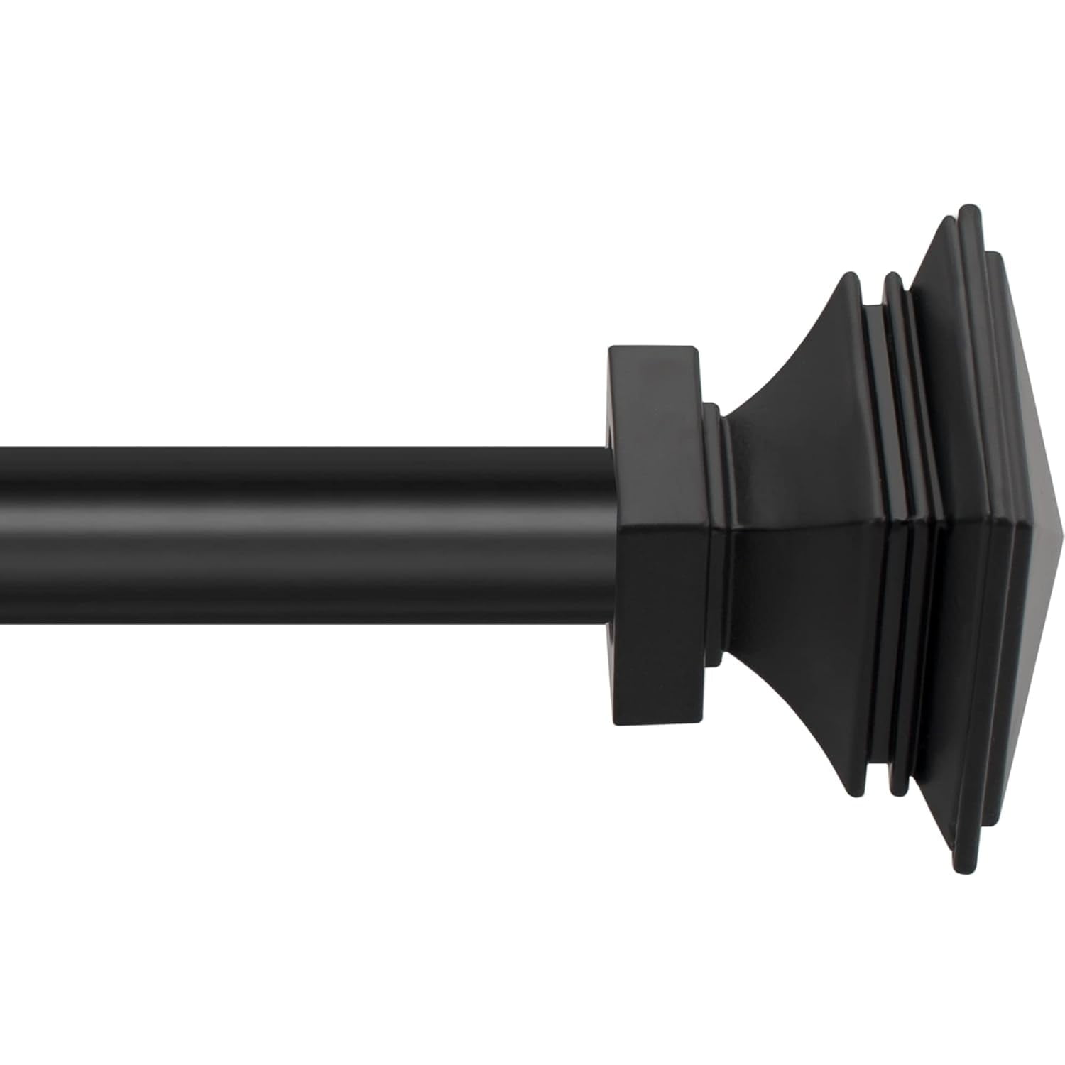 Deco Window 72 to 144 inches Extendable Curtain Rod for Windows with ...
