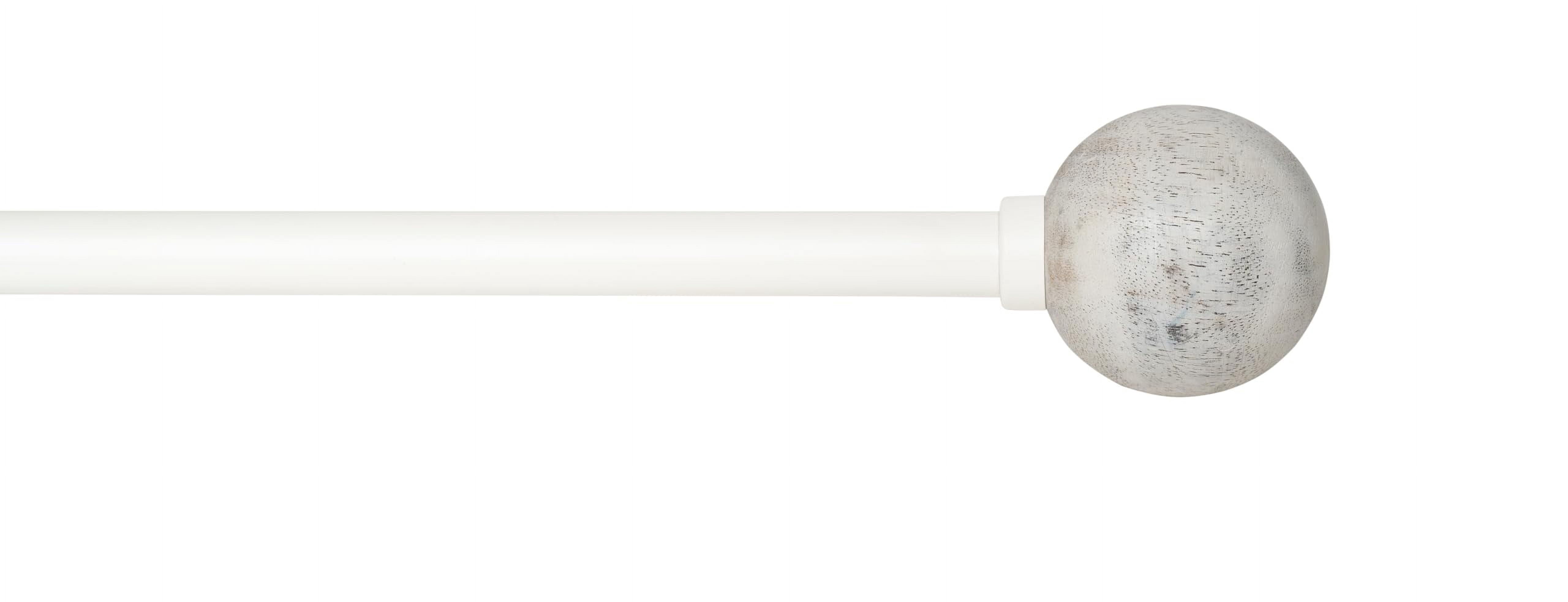 Deco Window Adjustable Curtain Rod for Windows 44 to 120 Inch (Pack of ...