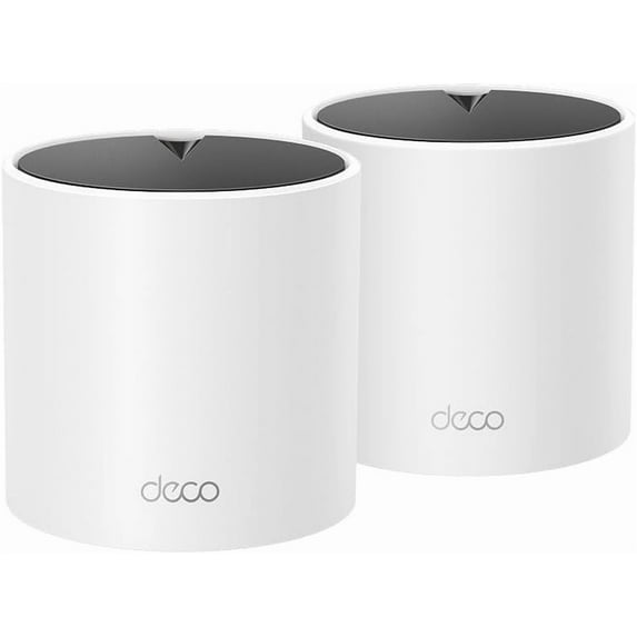 Deco X15 AX1500 WiFi 6 Mesh - 3900 Sq.Ft Coverage | 2-Pack | 2 Gigabit ...