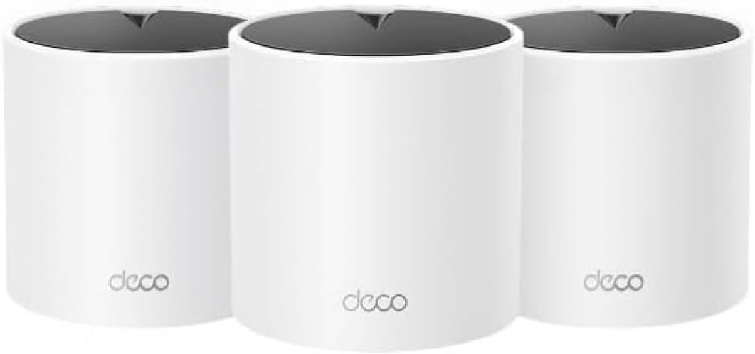 Deco X15 Dual-Band AX1500 WiFi 6 Mesh Wi-Fi System | Replaces Routers ...
