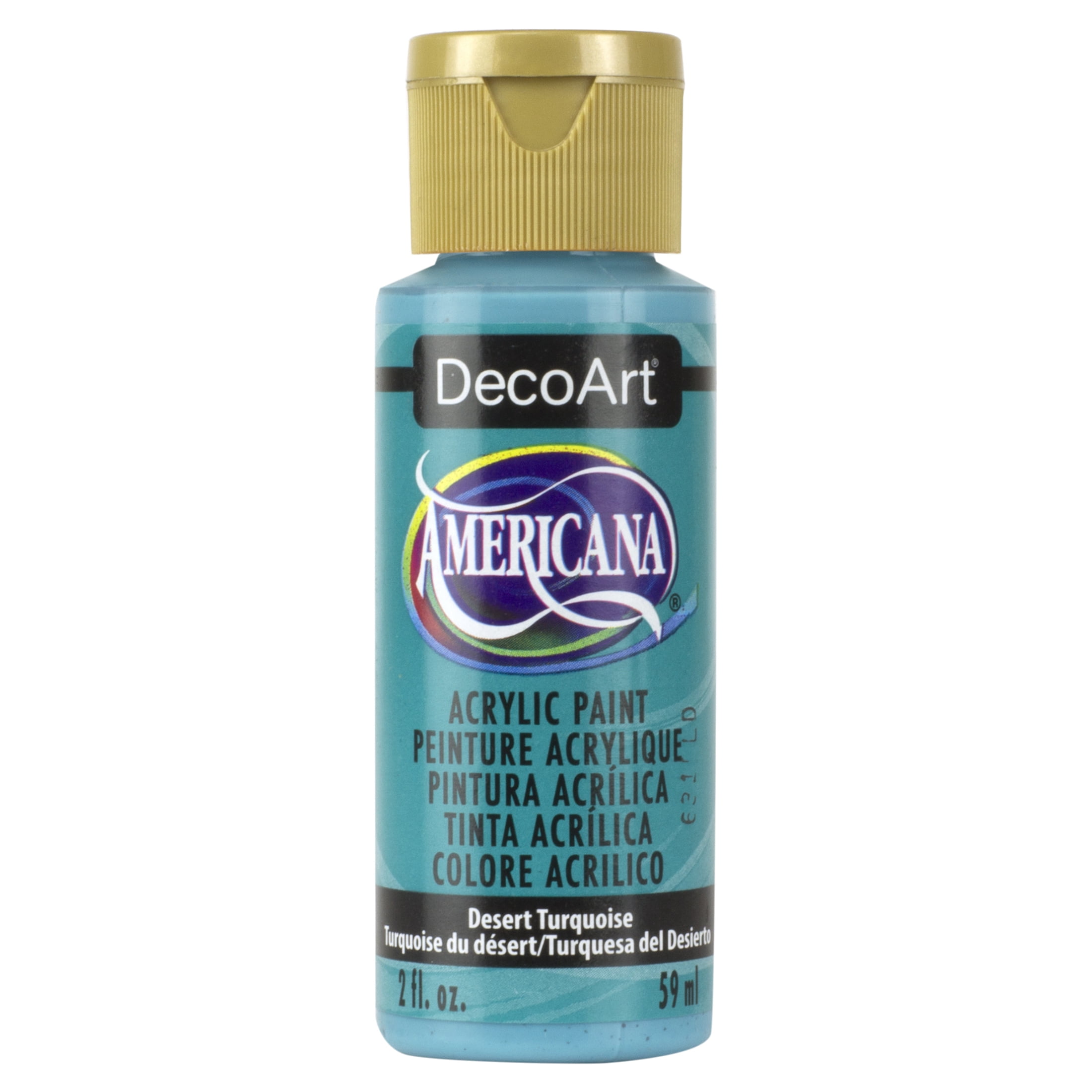 DecoArt Americana Acrylic Color, 2 oz., Desert Turquoise - Walmart.com