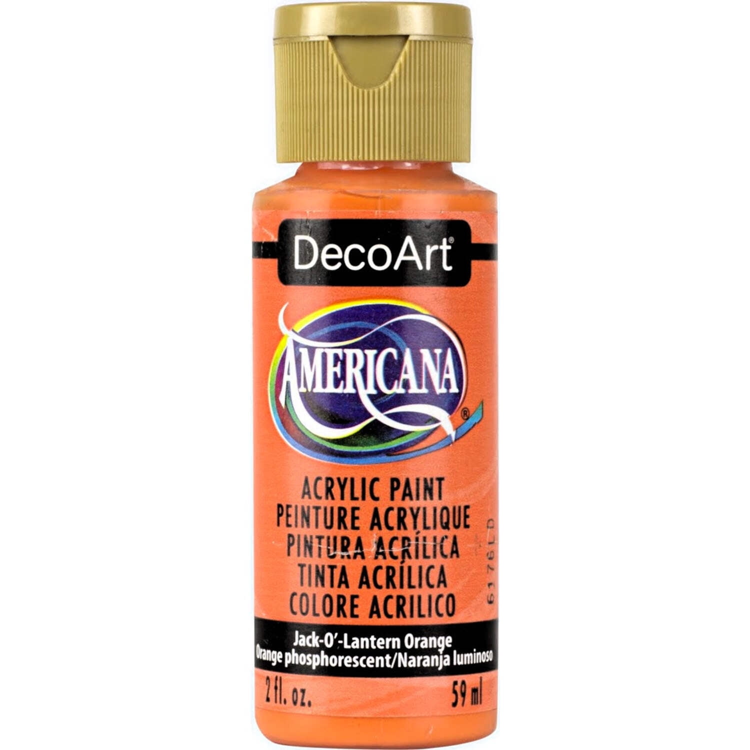 DecoArt Americana Acrylics Orange Color Family – 2oz Craft & DIY Paints ...