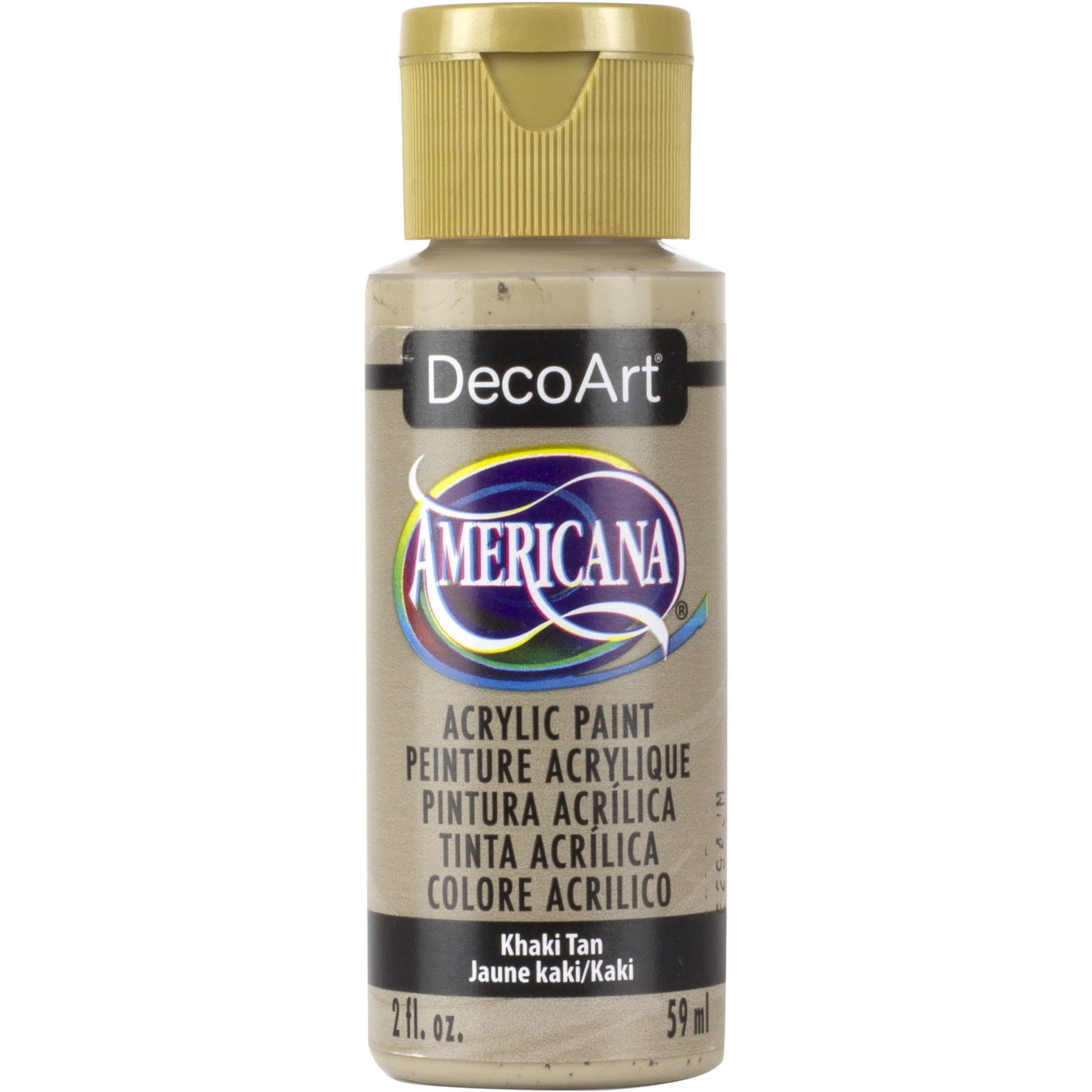 DecoArt Americana Acrylic Color, 2 oz., Khaki Tan - Walmart.com