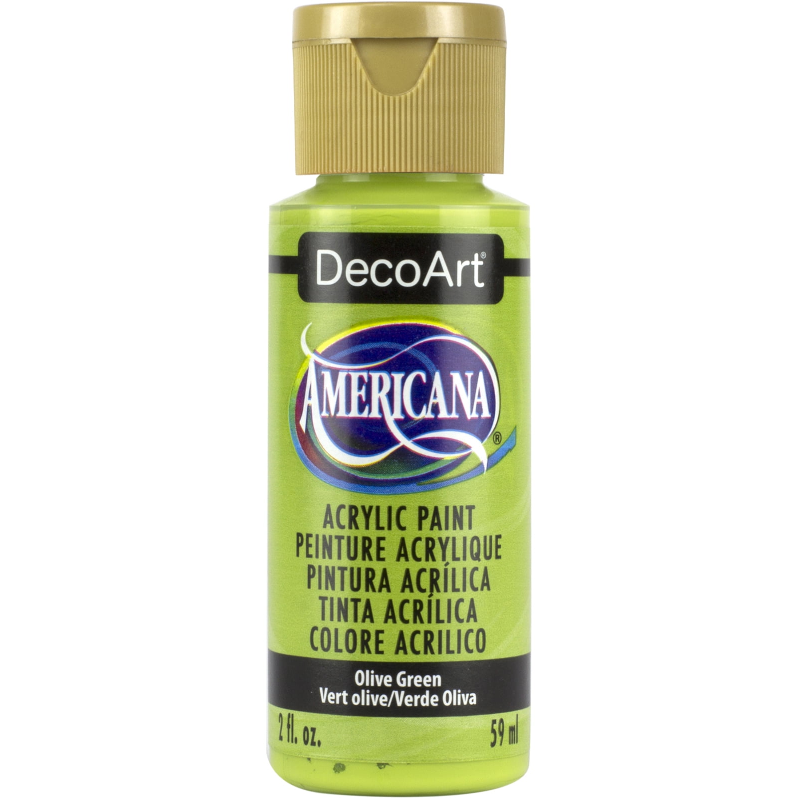 DecoArt Americana Acrylic Color, 2 oz., Olive Green - Walmart.com