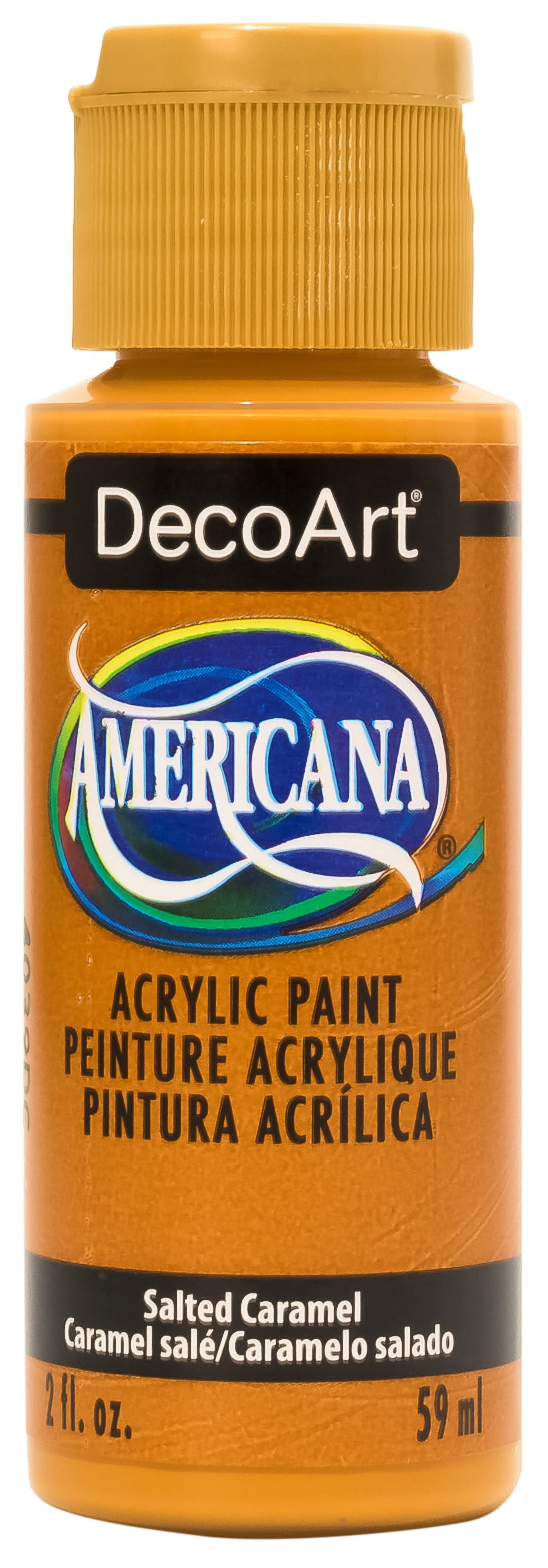 DecoArt Americana Acrylic Paint 2oz-Salted Caramel - Walmart.com
