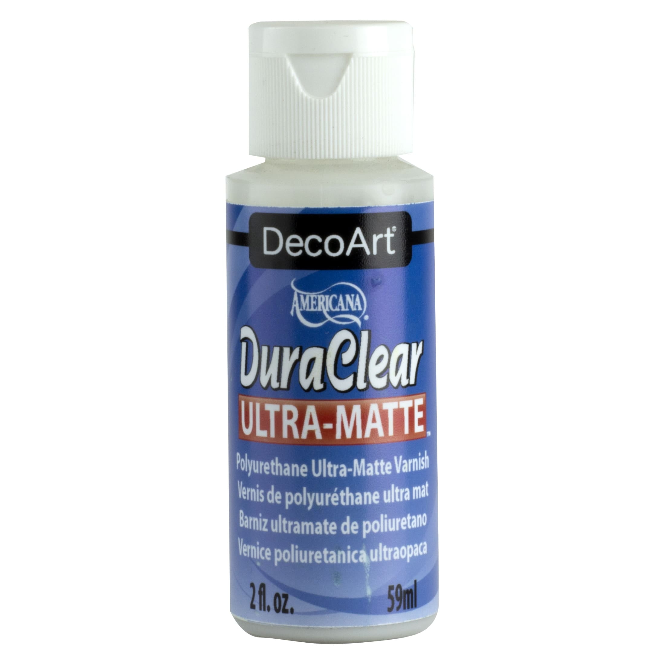 DecoArt Americana DuraClear Varnish, 2 oz., Ultra-Matte - Walmart.com