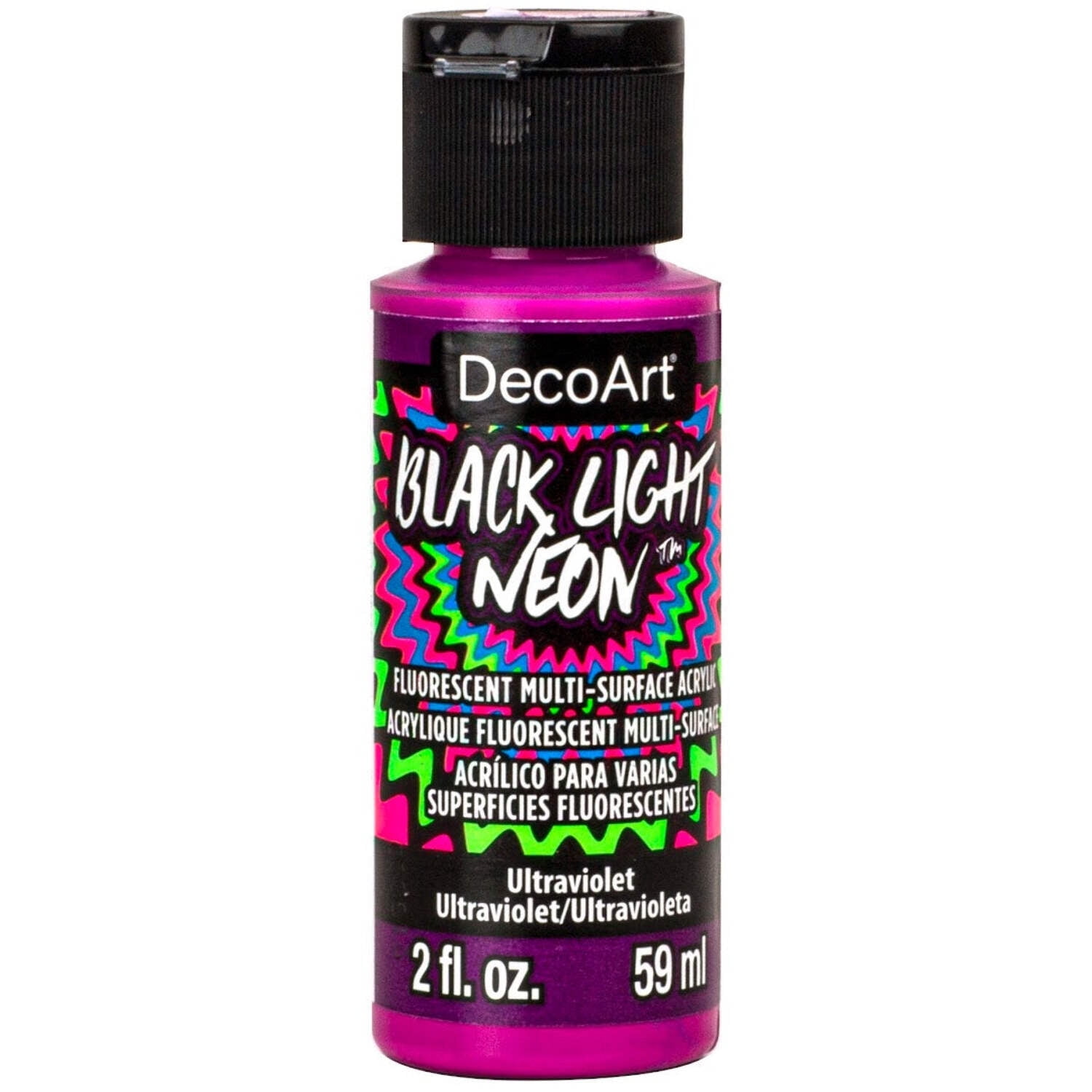 Black Light Neon Paint - Walmart.com