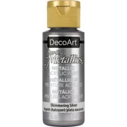 DecoArt Dazzling Metallics Acrylic Color, 2 oz., Crystal Green ...