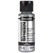DecoArt Dazzling Metallics Acrylic Color, 2 oz., White Pearl - Walmart.com
