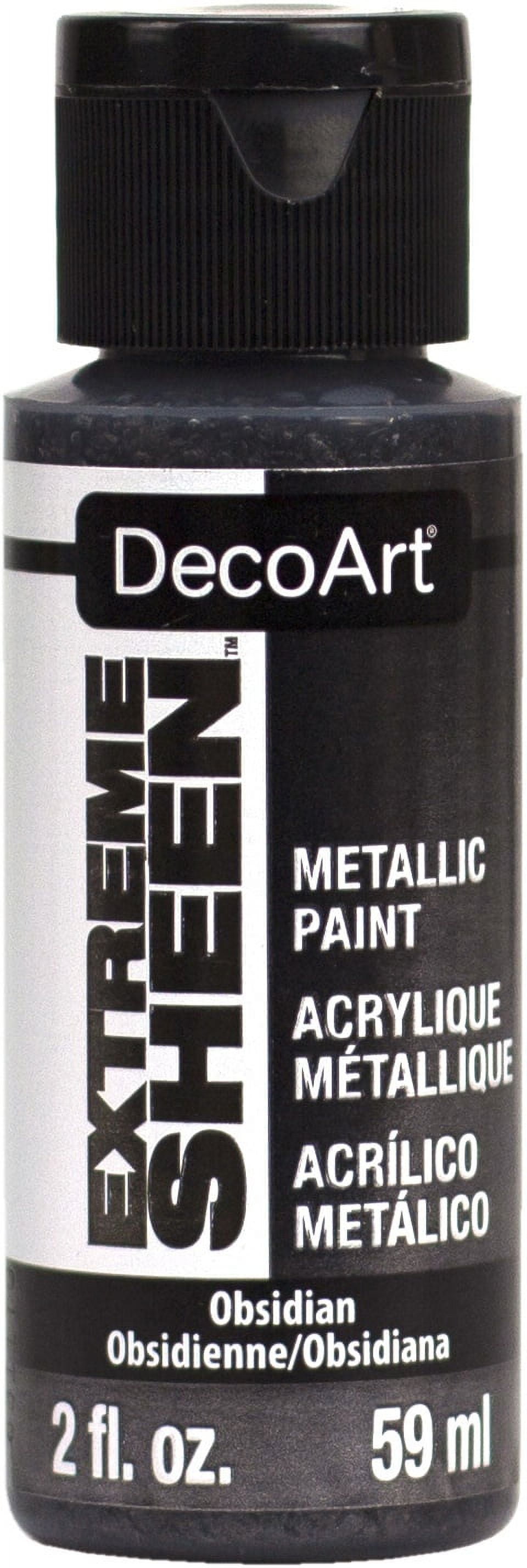DecoArt Extreme Sheen Paint 2oz-Obsidian - Walmart.com