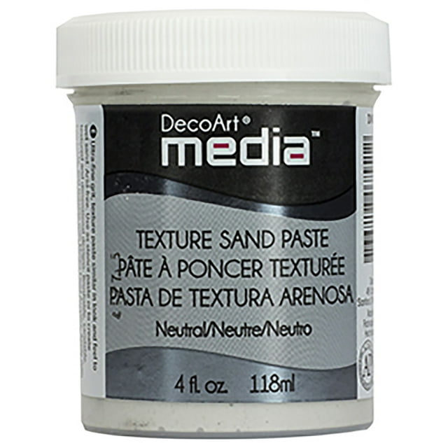 DecoArt Media Texture Sand Paste, 4 oz. - Walmart.com