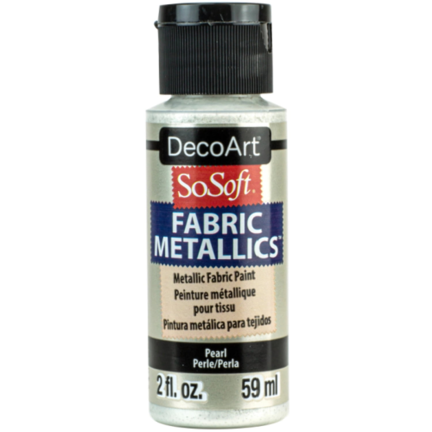 SoSoft Metallic Fabric Paint - Walmart.com