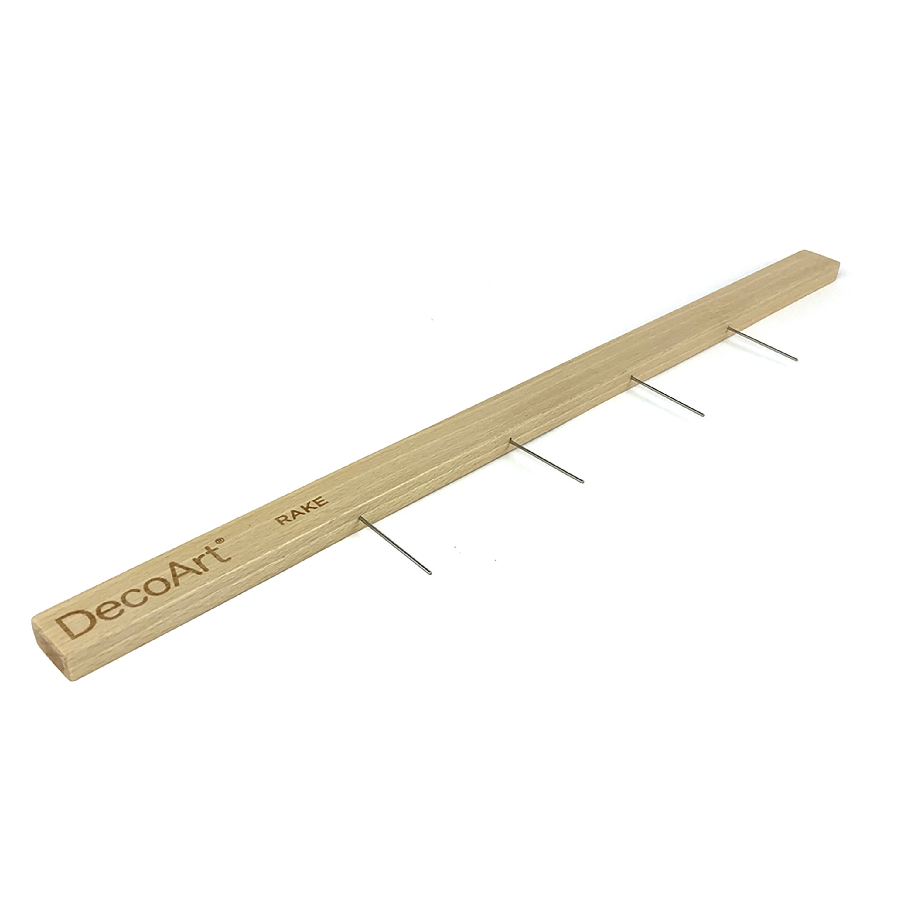 DecoArt Water Marbling Standard Comb & Rake, Rake - Walmart.com