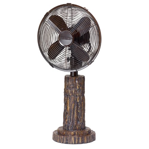 DecoBREEZE Fir Bark Table Fan - Walmart.com