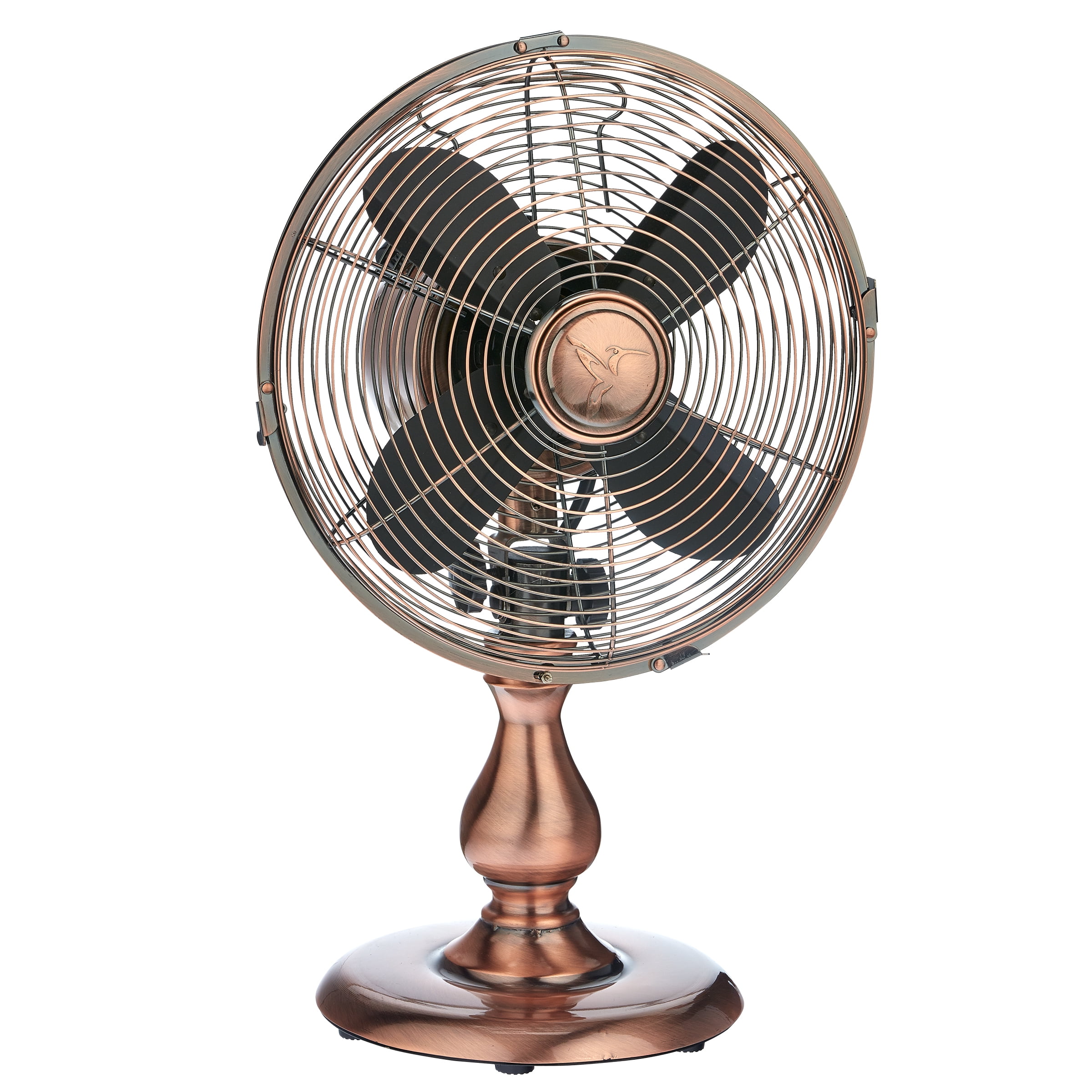 DecoBREEZE Oscillating Table Fan 3-Speed Air Circulator Fan, 10-Inch ...