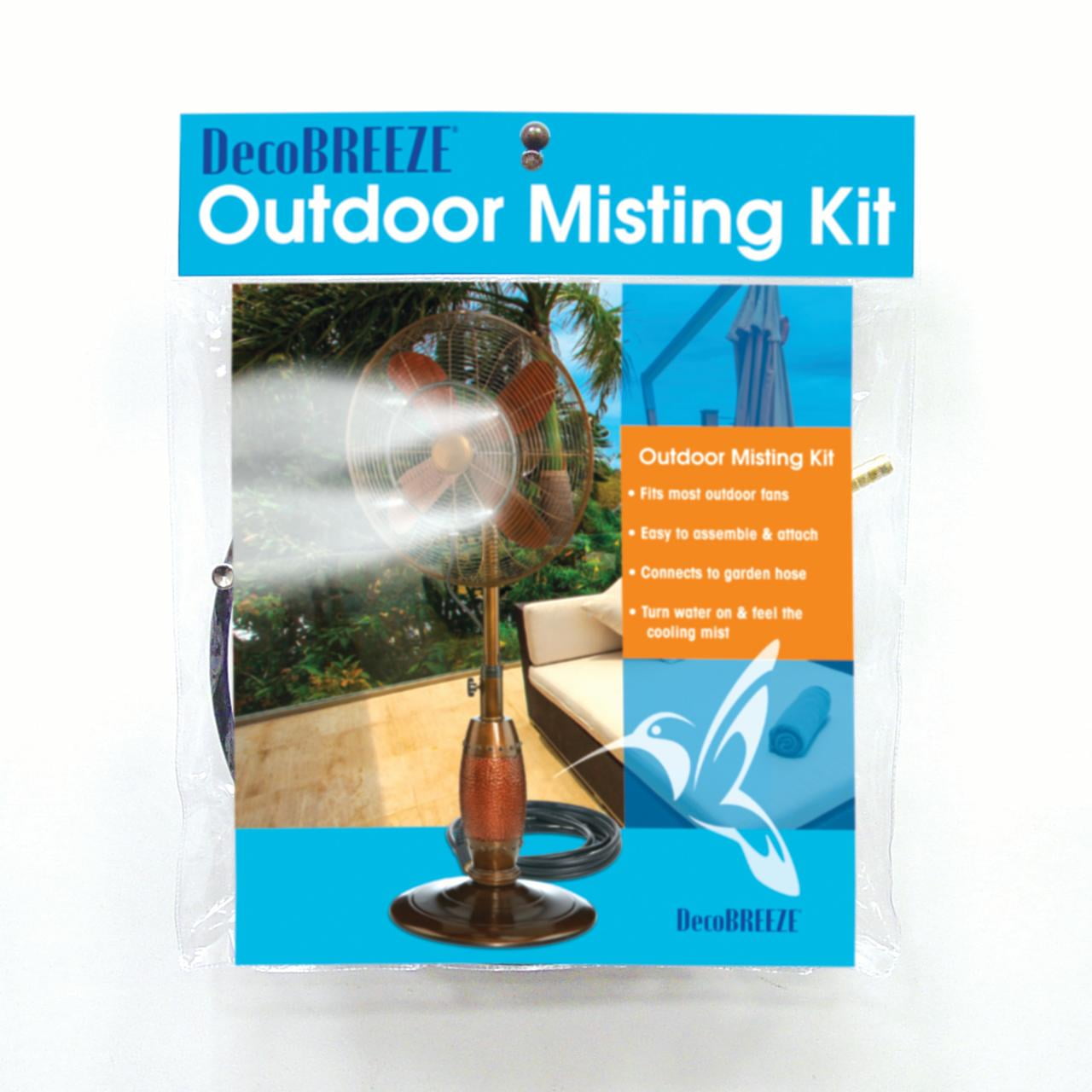 DecoBREEZE Outdoor Misting Kit for Outdoor Fans - Walmart.com