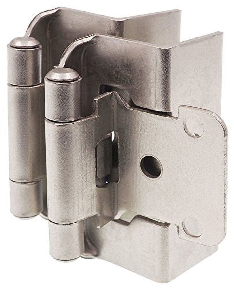 DecoBasics 1/2" Overlay Full Wrap Cabinet Hinges for Kitchen (10 Pair ...