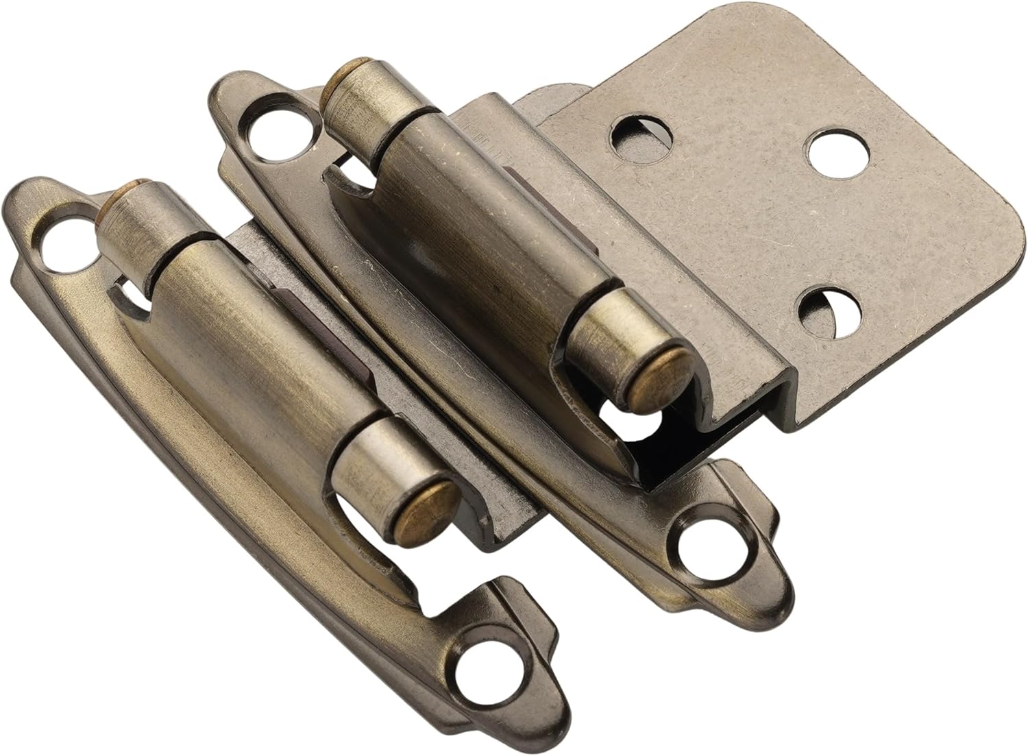 DecoBasics 3/8" Inset Cabinet Hinges Antique Brass (25 Pair -50 Pcs ...