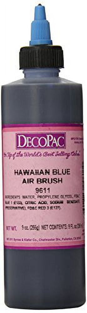 DecoPac Airbrush Color Hawaiian Blue - Walmart.com