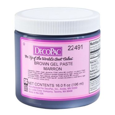 DecoPac Black Premium Gel Color - Walmart.com