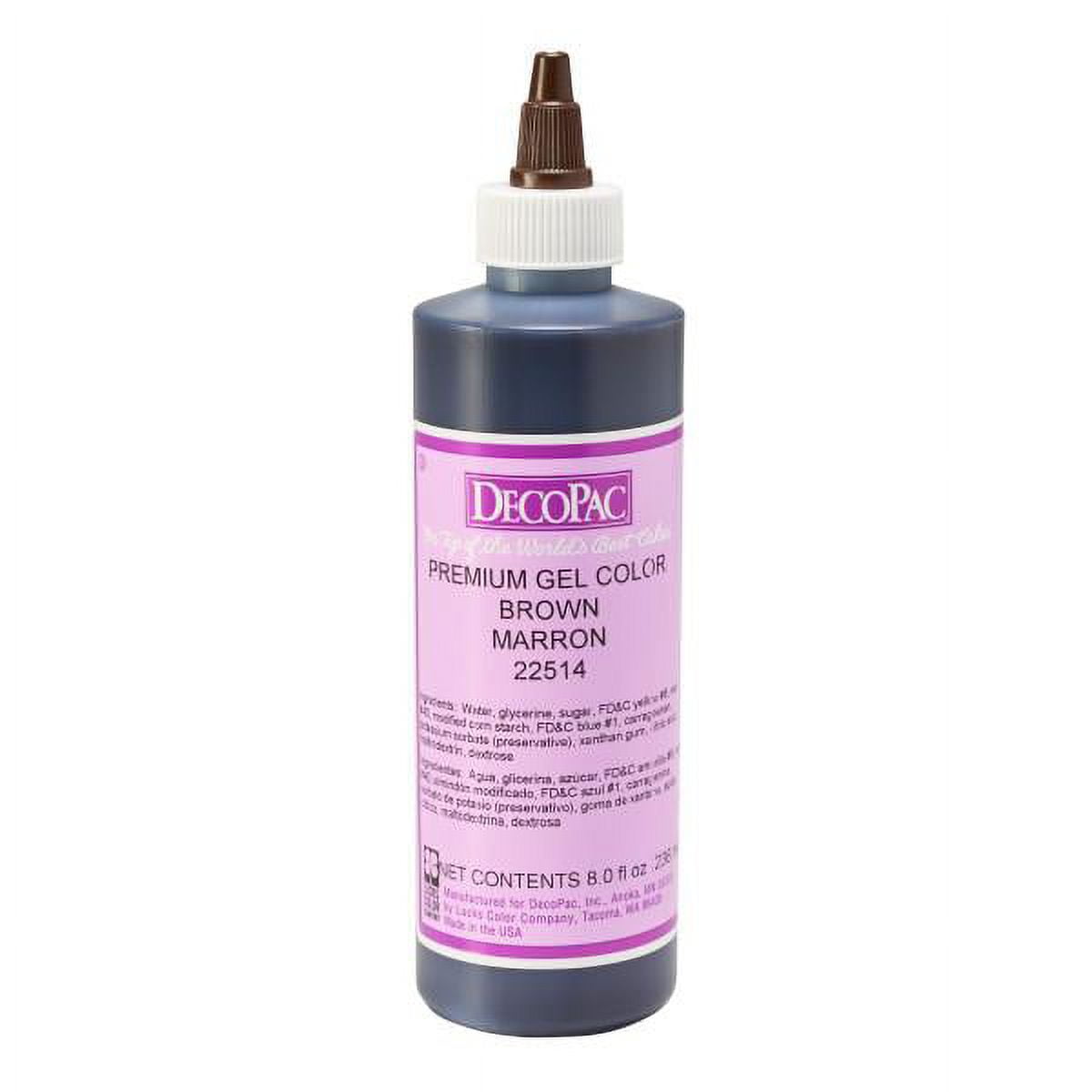 DecoPac Brown Premium Gel Color - Walmart.com