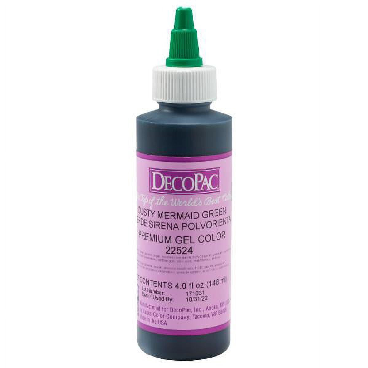 DecoPac Mermaid Green Premium Trend Gel Color - Walmart.com