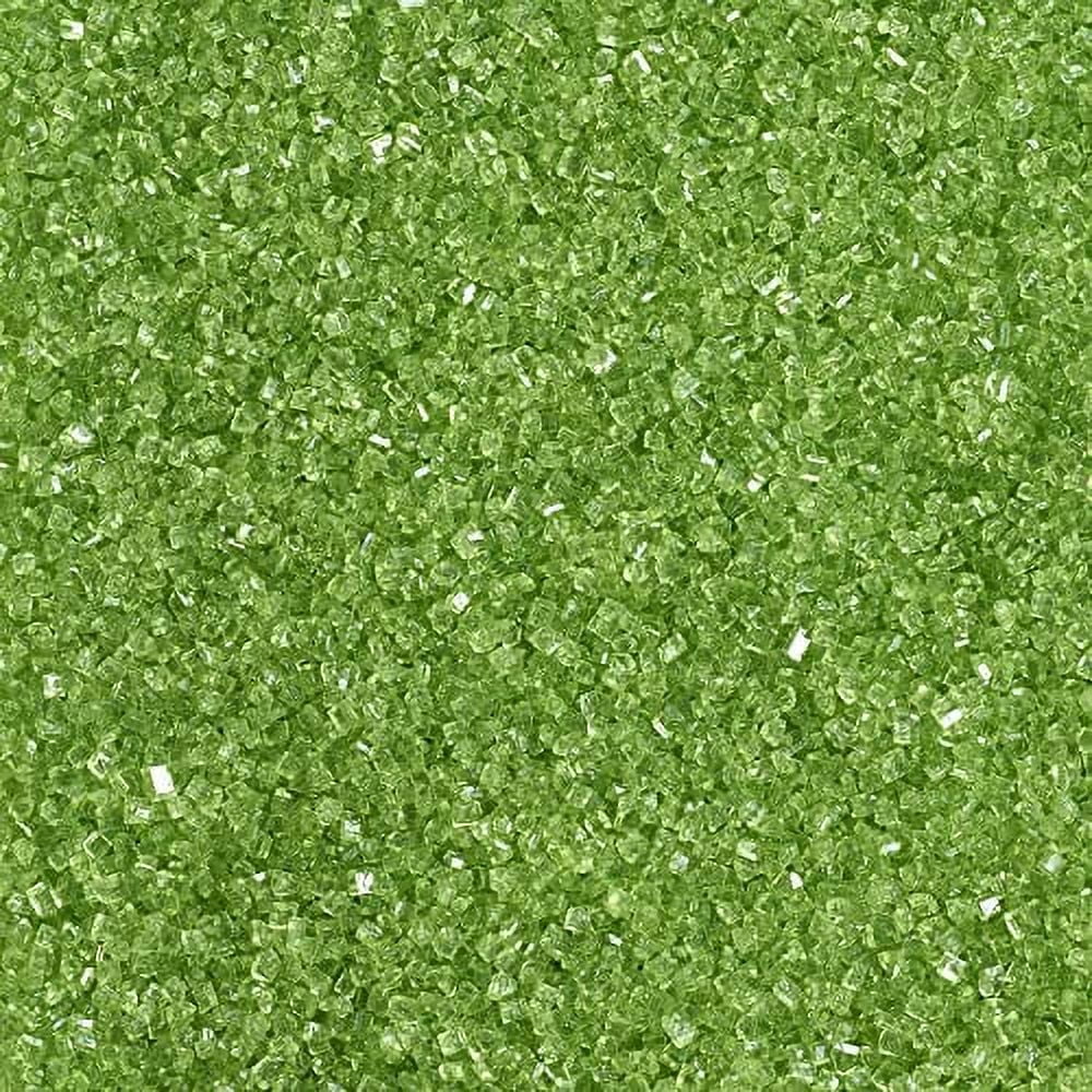 DecoPac Sanding Sugar, Lime Green Edible Sugar Sprinkles, Edible ...