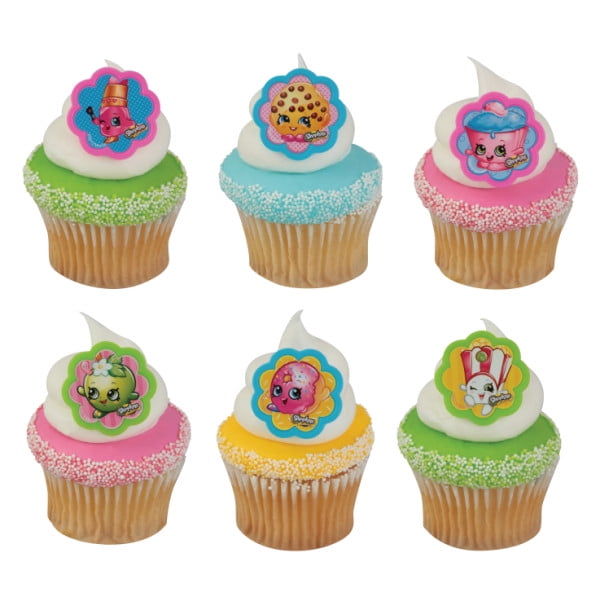 DecoPac Shopkins I Love Shopkins™ Cupcake Rings 144 count - Walmart.com