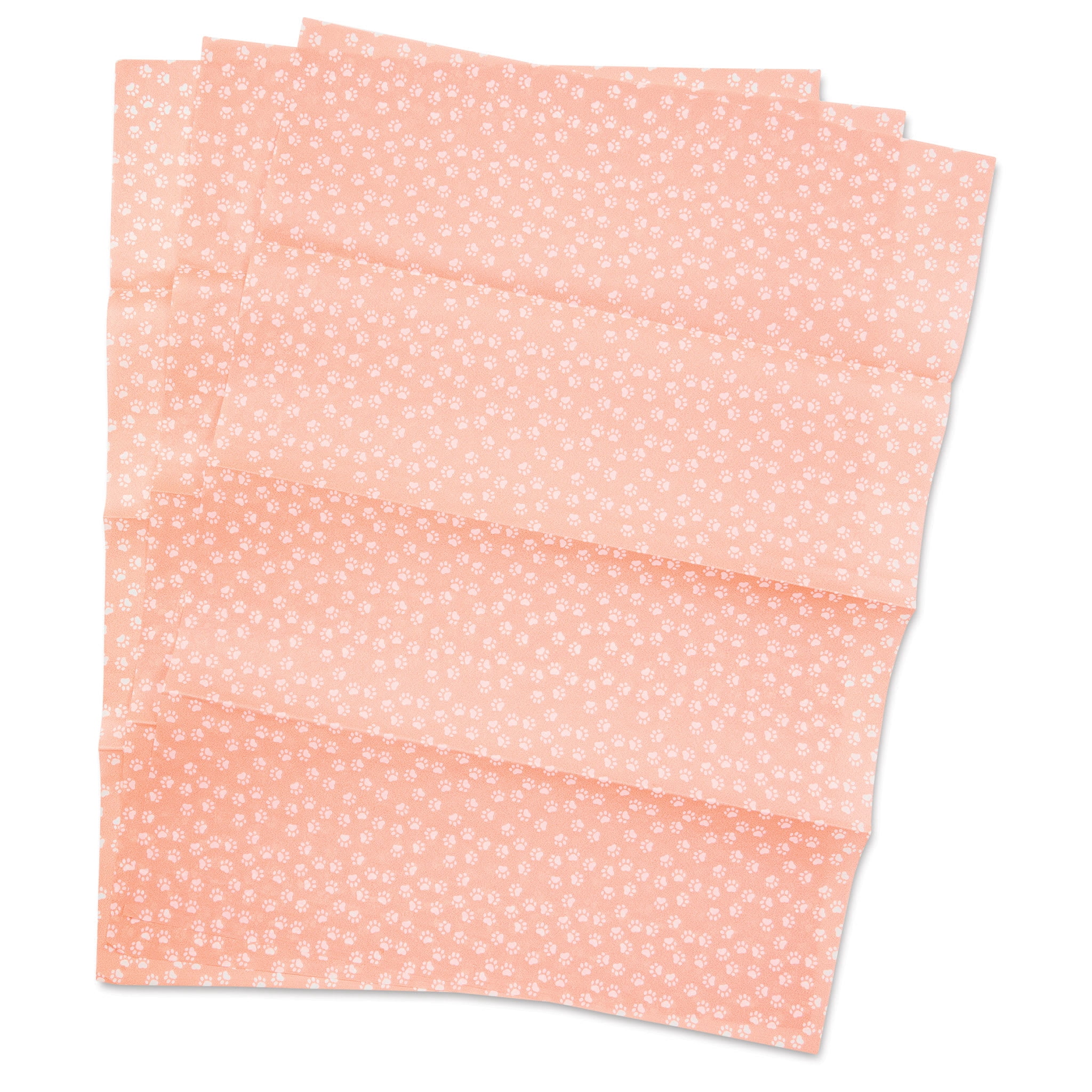 DecoPatch Decorative Papers - Paw Prints, Pkg of 3, 12" x 16" - Walmart.com